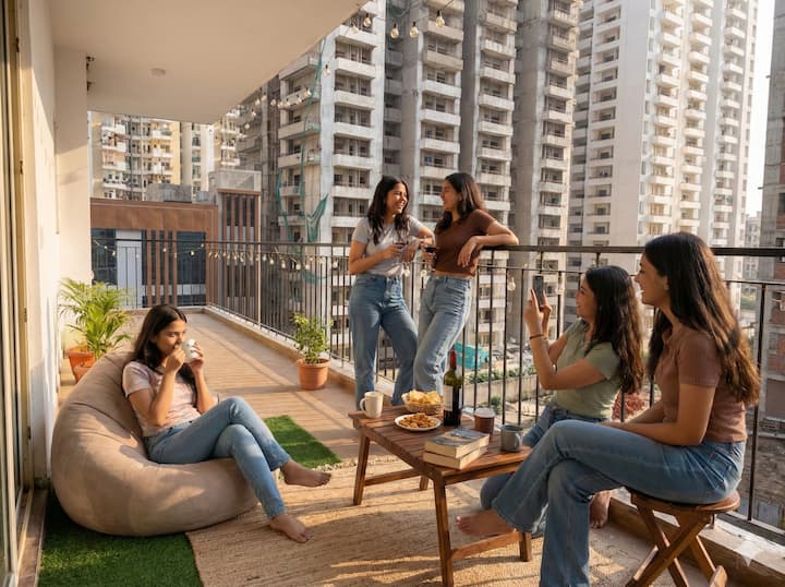 Big 3bhk | 2300 Sq Apt. | Houz Of Panchayat - Noida