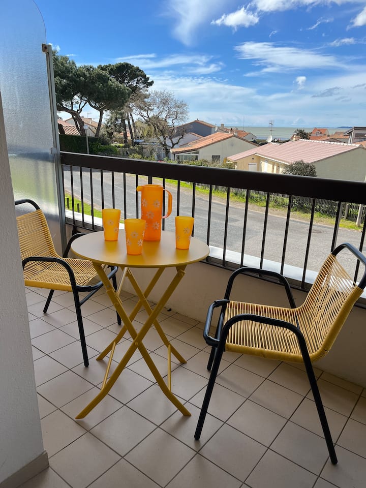 M37 - Jolie Vue Mer, 2 Pers - Saint-Michel-Chef-Chef