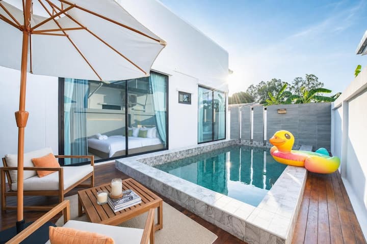 Villa Avec Piscine Pattaya Nongprue-3br Netflix Sauna - Pattaya