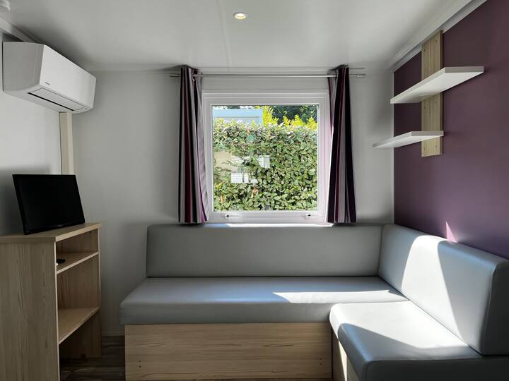 Bungalow, Climatisé, Terrasse, Piscine, Tv, Wifi - La Palmyre