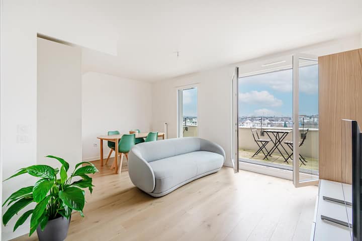 Confort Et Calme à Deux Pas De La Seine – 3 Pièces - Nanterre