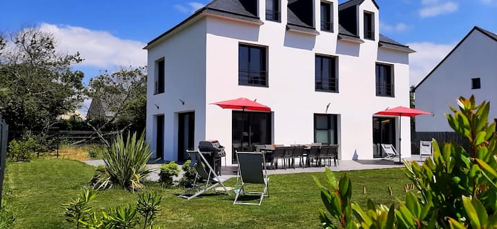 Ty Braz Neuve. 3 Minutes à Pied De La Plage (Baie) - Carnac