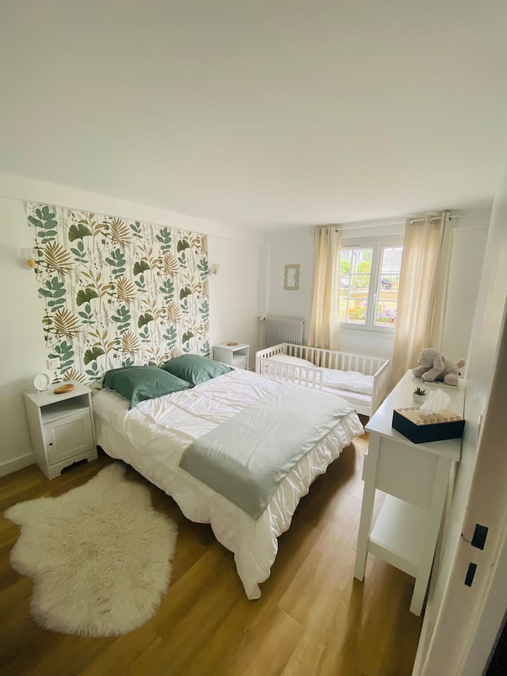 T2 Cosy Calme - Indépendant - Wifi-proche De Tours - Tours