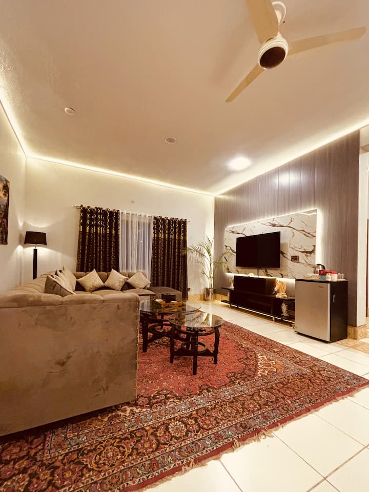 Luxury 2br Floor | Private Entry Terrace & Parking - Lahore