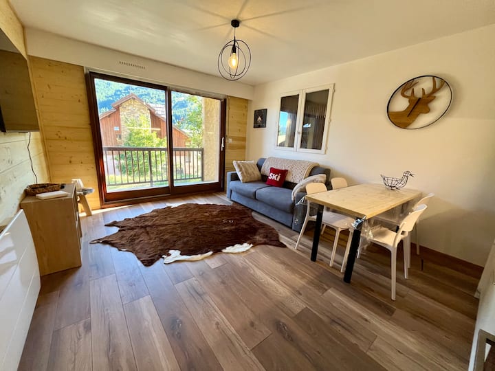 Studio/4p - Rénové - Jardin - Briançon