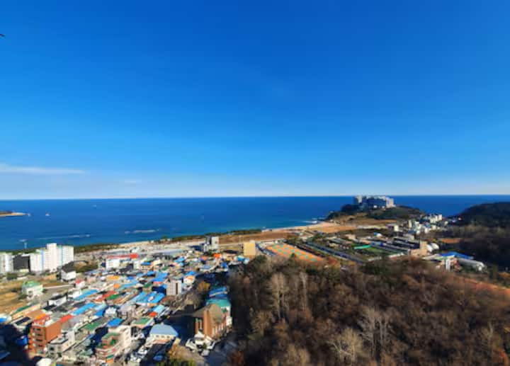 초럭셔리 신축 더블루테라 테라스호텔 1.5룸 스위트룸, 초고층 파노라마 오션뷰! - Sokcho-si