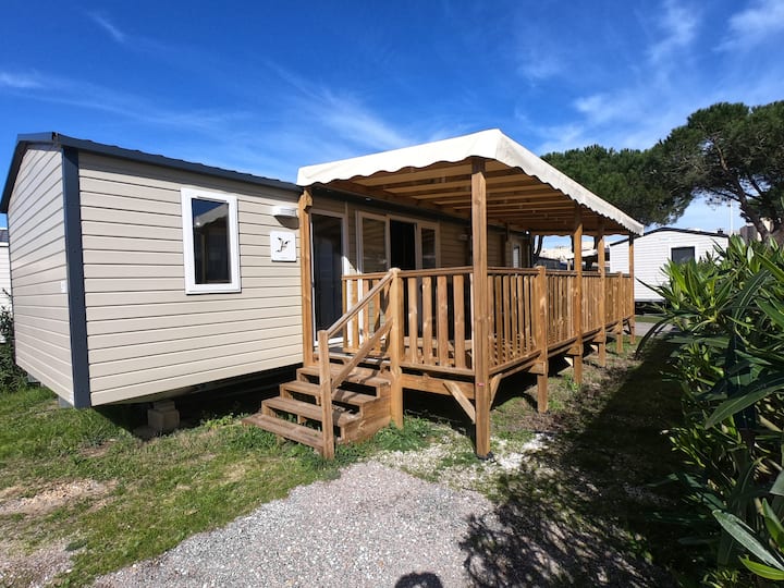 Camping Face à La Mer. - Canet-en-Roussillon