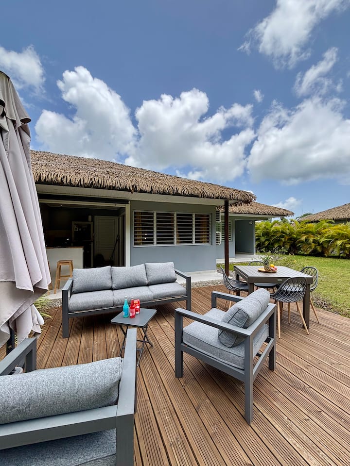 Sunset Dream - Bungalow Haut De Gamme Proche Plage - Marie-Galante