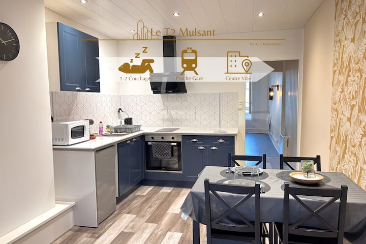 T2 Mulsant - Cosy & Confort - Roanne