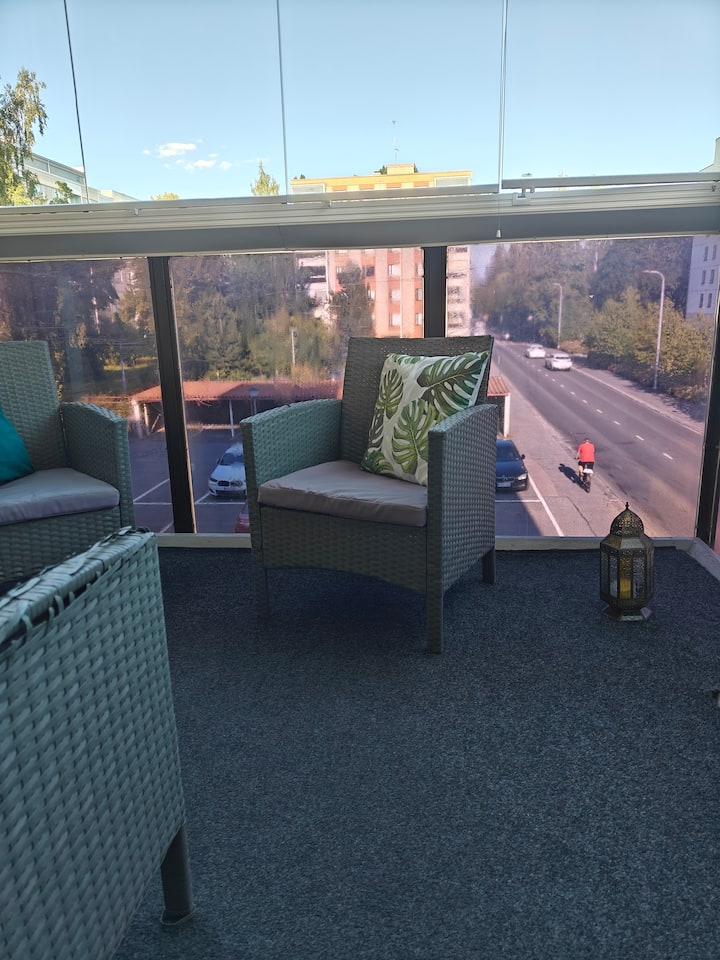 Kaksio, Sauna + Parveke - Tampere