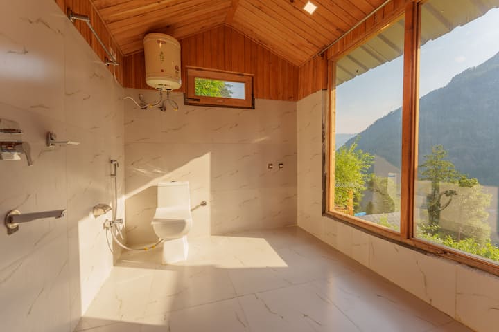 Hillside A Frame Stargazing Cottage 300meter Trick - Jibhi