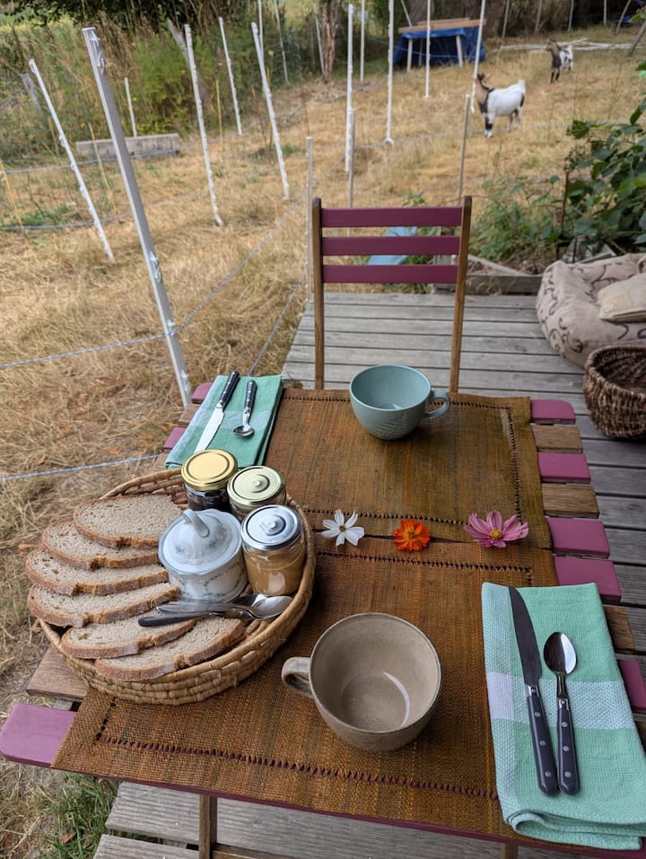 Chambres à La Ferme. - Bourganeuf
