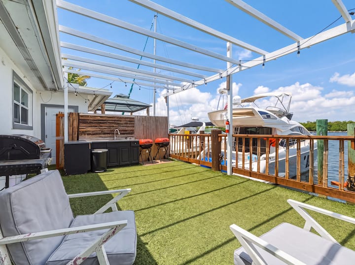 Water View | 1 Min To Beach | Boats | Free Parking - Hollywood, FL