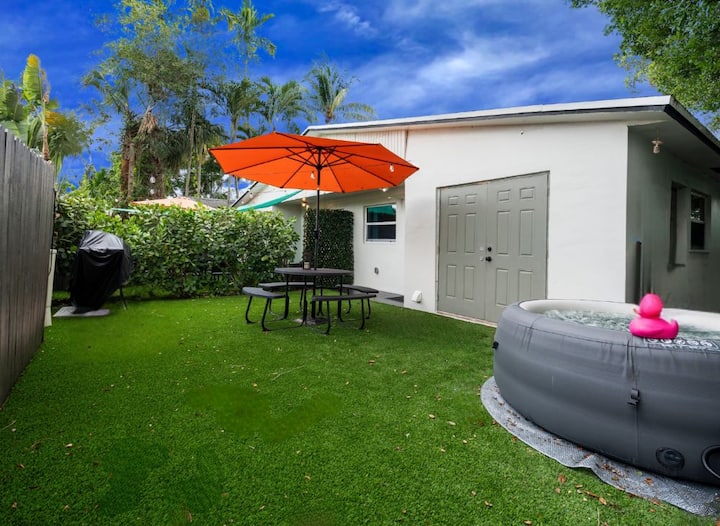 Kingbed, Jacuzzi, Patio, Parking, Bbq, Fllapt - Fort Lauderdale