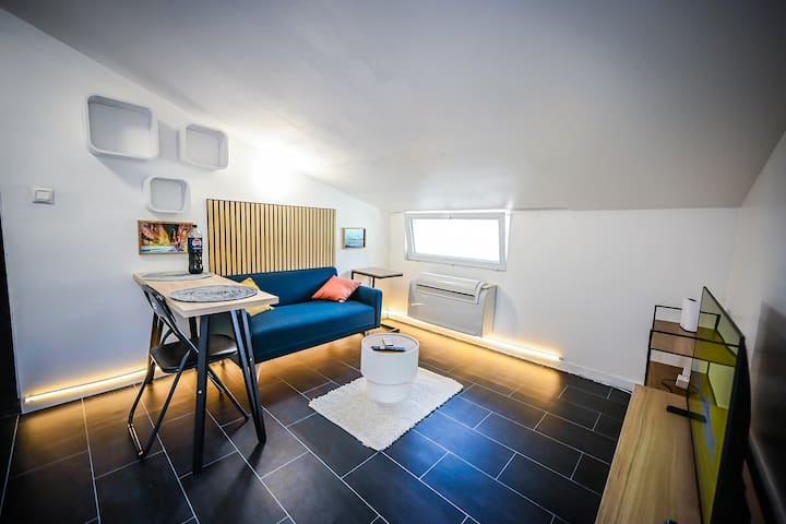 Cosy T2 Lumineux à 30 Min De Paris - Vaux-le-Pénil