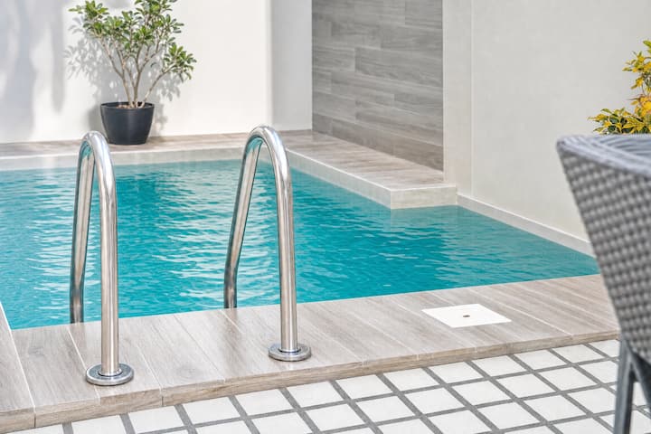 Jade Verde| Private Pool Kingsize Familiar Laundry - Cancún