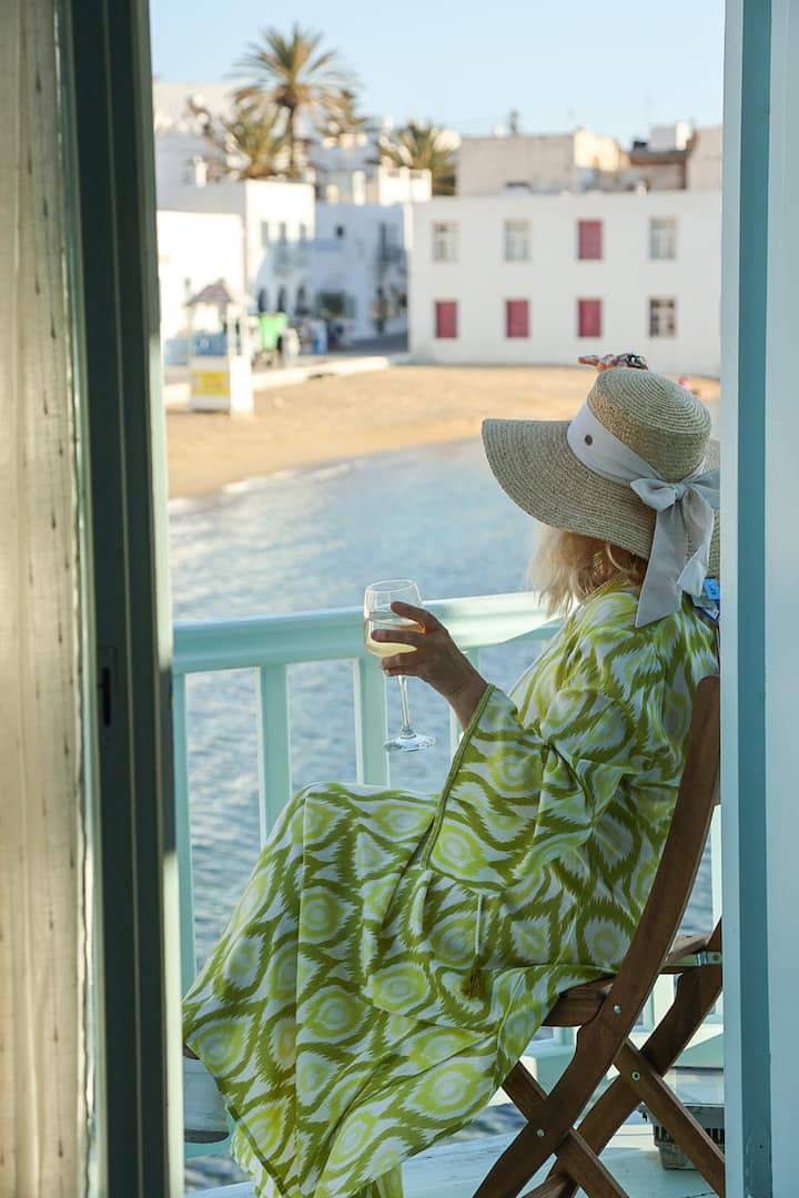 To Kamnaki - Beachfront Apartment In Mykonos Town - ミコノス島