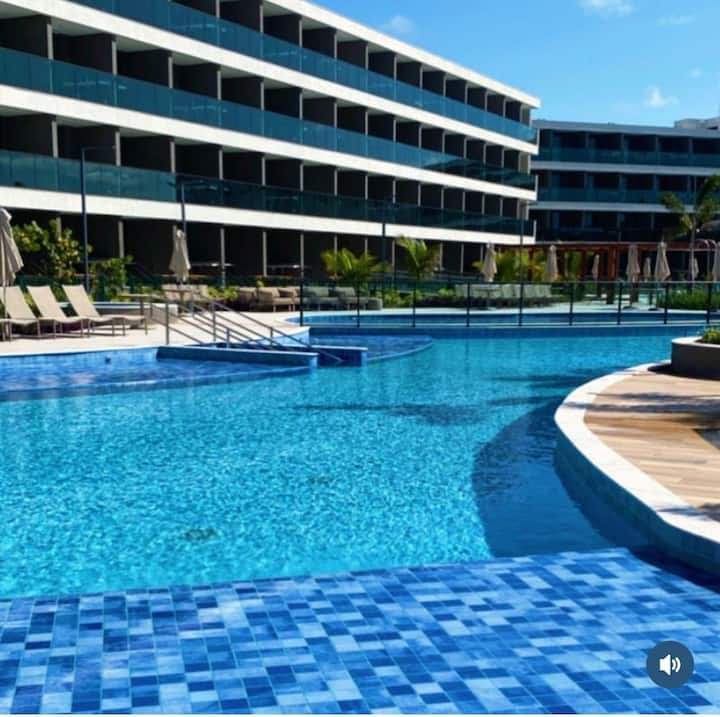 Beach Class Summer Em Porto De Galinhas 2 Quartos - Brésil