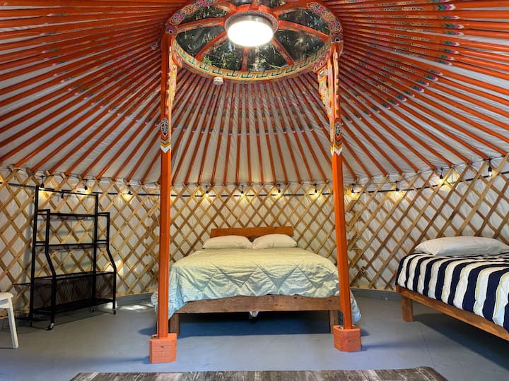 Subu1 Authentic Mongolian Yurt - Langford