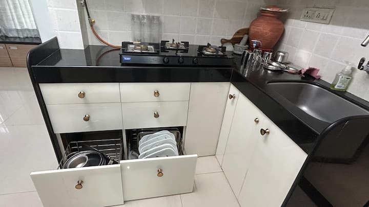 2bhk Cozy Apartment In Thane E - Thane