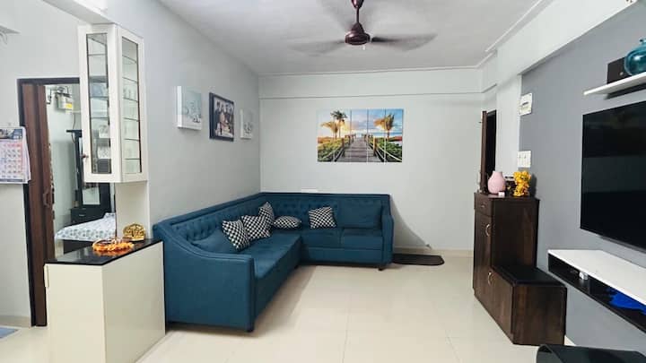 2bhk Cozy Apartment In Thane E - Thane