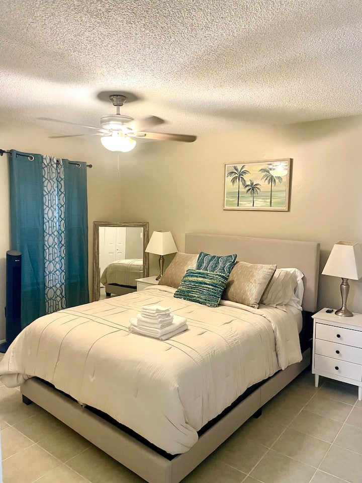 22 Min 2 Beach~sleep 6~self Check In~bbq~cozyquiet - Brent, FL