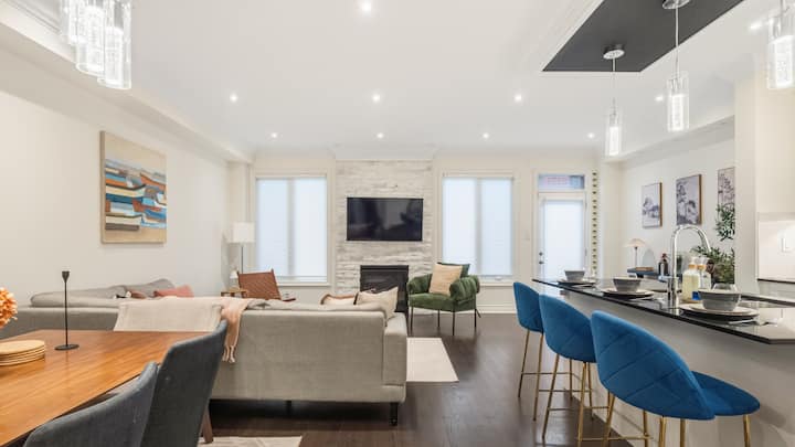 Family Fun |Games Room, Projector, Fire Table, Bbq - Milton