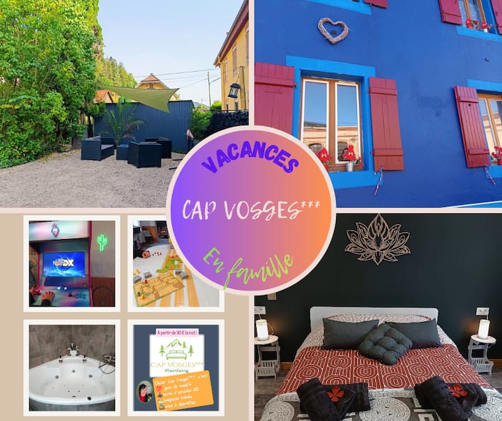 Cap Vosges: Fun! Balneo+ Arcade + 100 Jeux Societe - Lac Blanc
