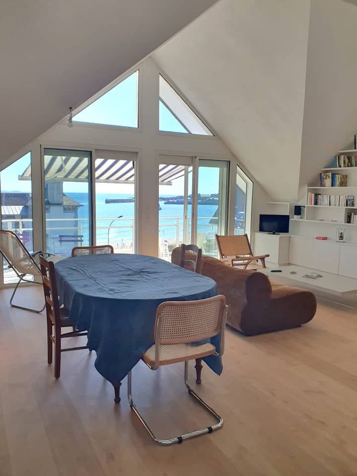 Penthouse Vue Mer Panoramique - Quiberon
