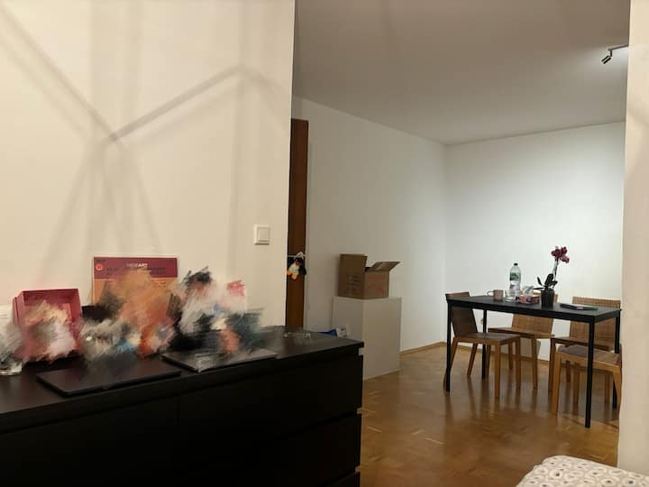 Süße Ein Zimmer Wohnung Mit Balkon Am Westpark - München