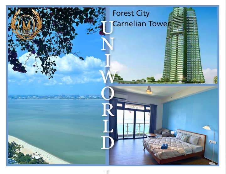 Brand New Beachside Haven Studio, Legoland, Golf! - Kukup