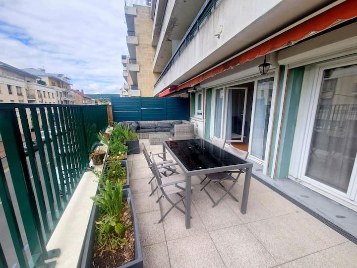 Appartement Cosy Avec Terrasse - Montmorency