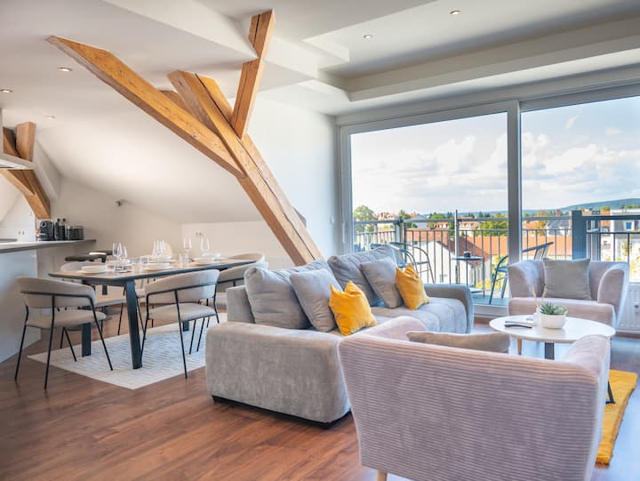 Neu! Greentreehomes - Penthouse Willow - Memmelsdorf