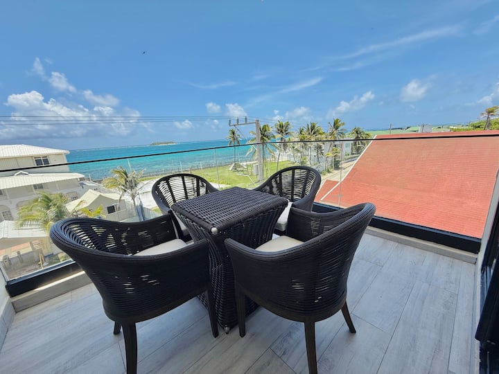 Para Estrenar! Balcón Y Vista Al Mar Cerca A Playa - サン・アンドレス