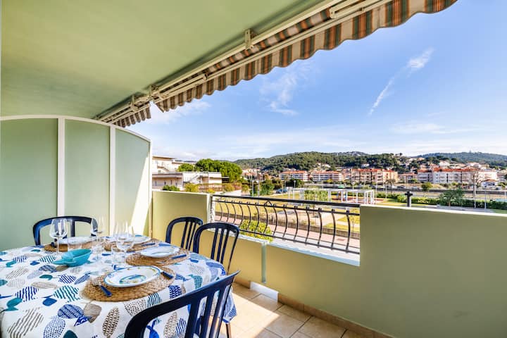 Terrasse & Parking à 5 Min De La Mer – 6 Pers. - Andora