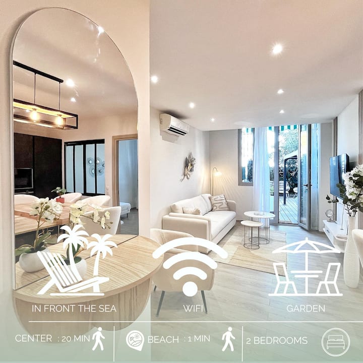 Ref 124 -Magnifique 3 Pièces Promenade Des Anglais - Gare de Nice Ville