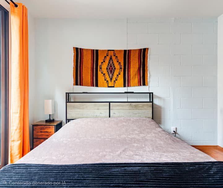 Departamento 2 Habitaciones 5 Huéspedes Roma Norte - Mexico City