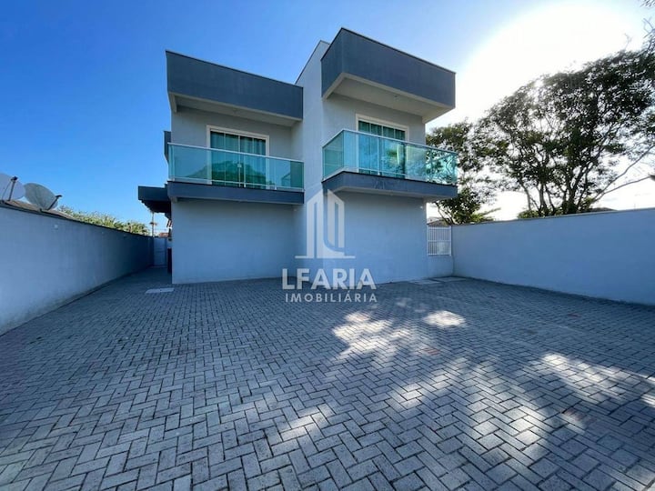 Casa Com 2 Quartos A 350m Do Mar - Itapoá