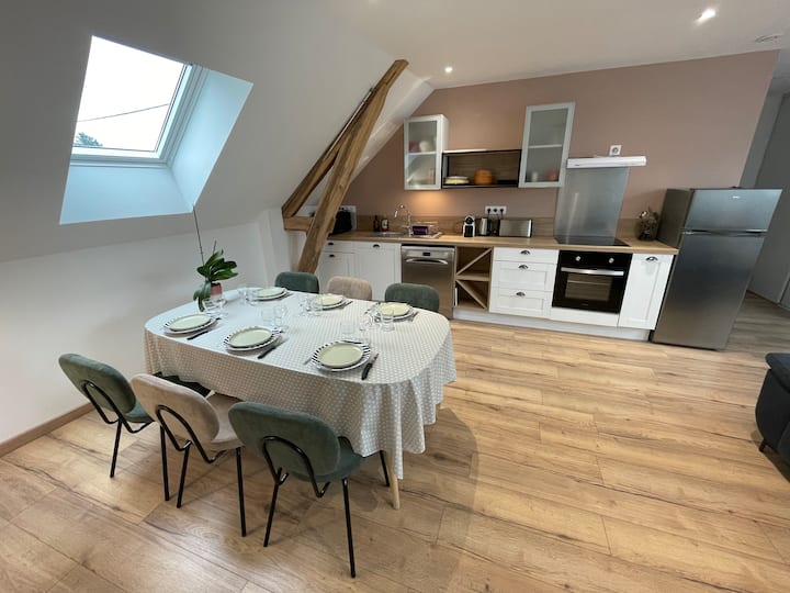 Studio + Appart Pour 8 Personnes - Blois