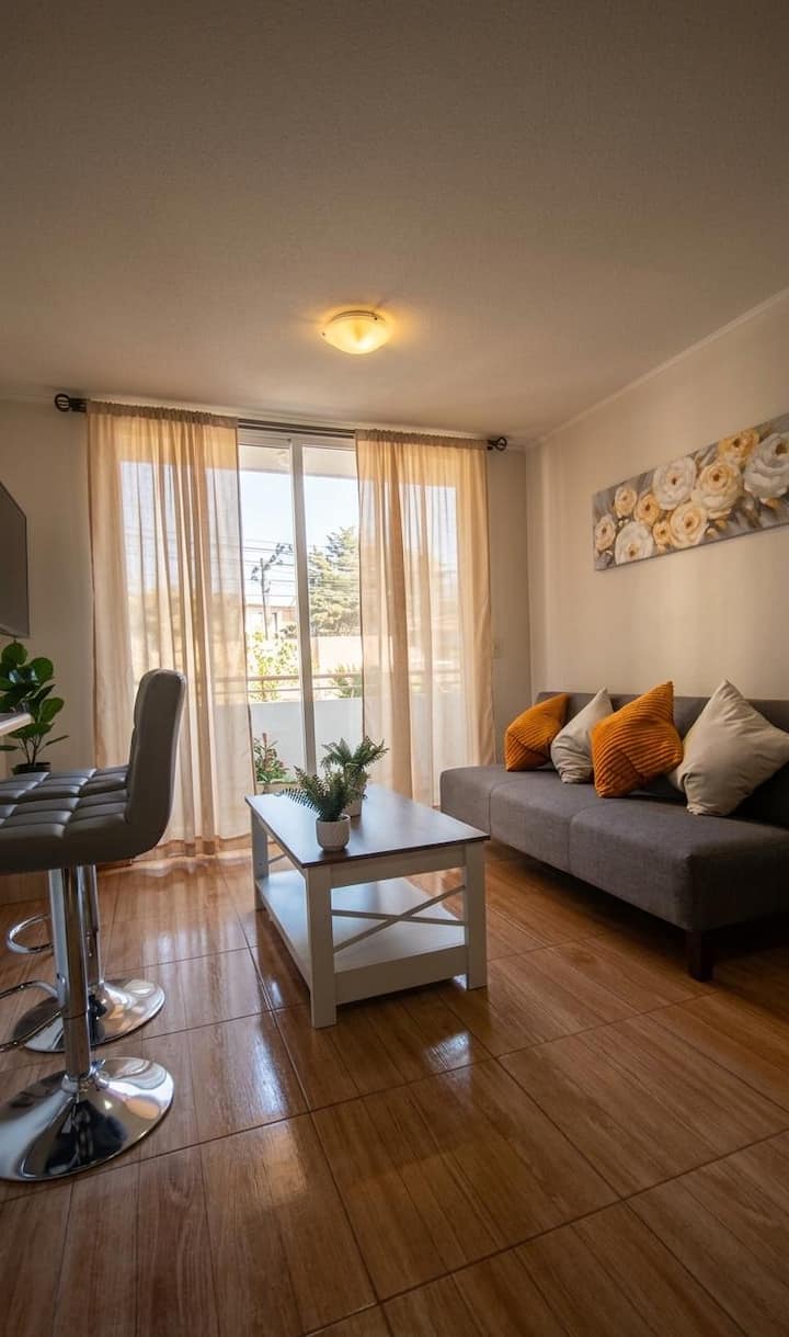 Escápate Al Tabo. Cómodo Depto. A Los Pies Del Mar - El Tabo