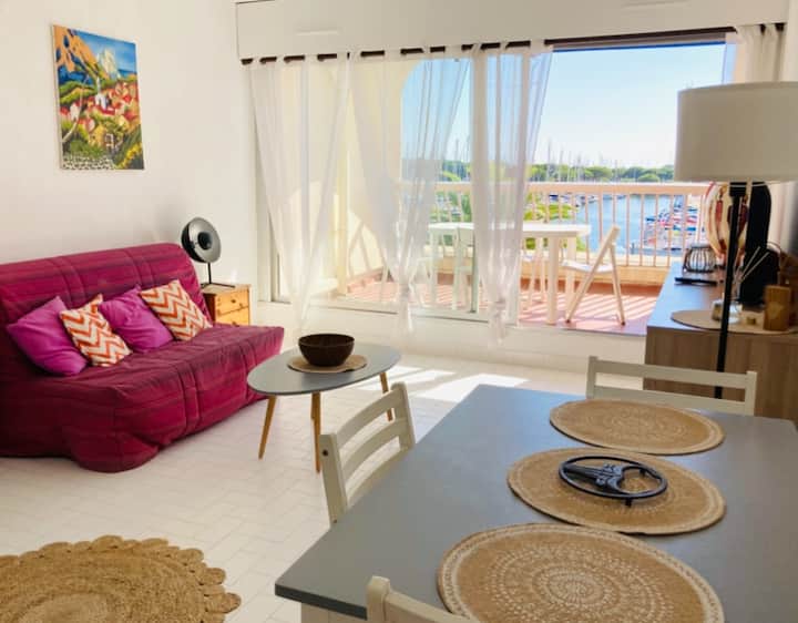 Location Studio Vue Port - Le Grau-du-Roi
