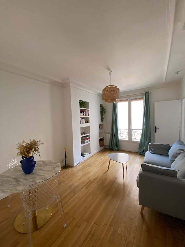 Appart Calme Et Lumineux - París