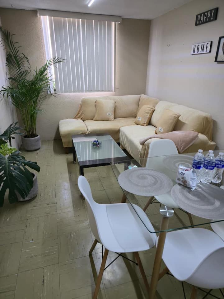 Cómodo Departamento. - 3 Recámaras - Auto Check-in - Pachuca