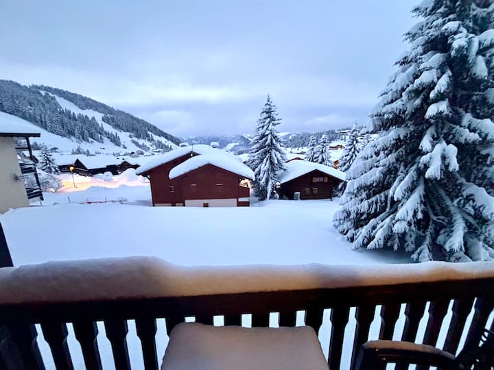 Cozy Studio Au Cœur Du Station Les Saisies - Hauteluce