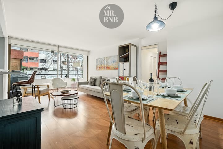 Luminoso Y Tranquilo En Providencia - 6 Pax - Providencia, Chile