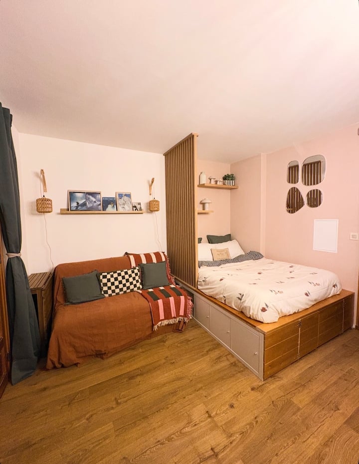 Studio Nook à Pied De La Station D’auron - Auron