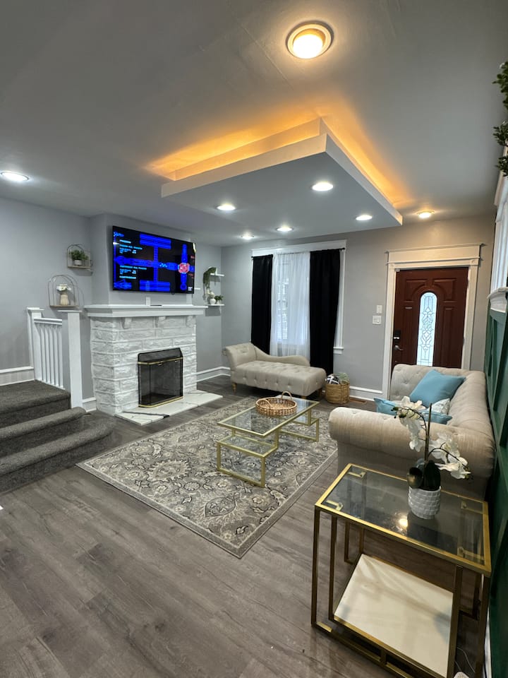 12 Mins To Phl Airport-qbeds-gameroom-outdoorspace - Chester, PA