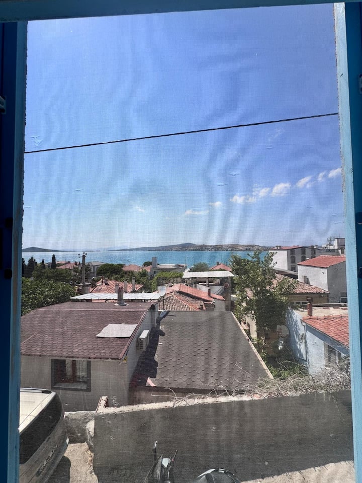 Ayvalık Manzaralı Taş Ev - Ayvalık