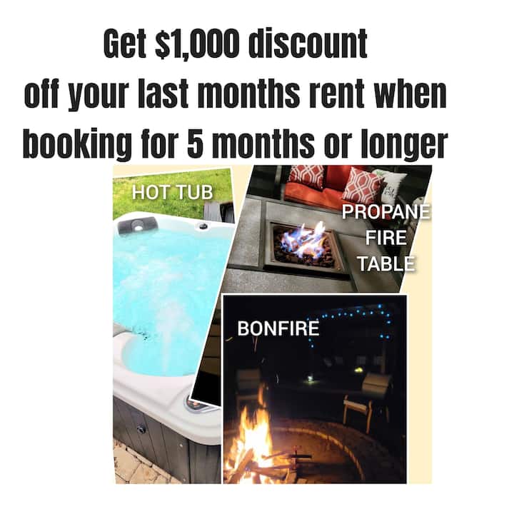 2 Bdrm 3 Bed, Hot Tub, Outdoor Oasis - Napanee