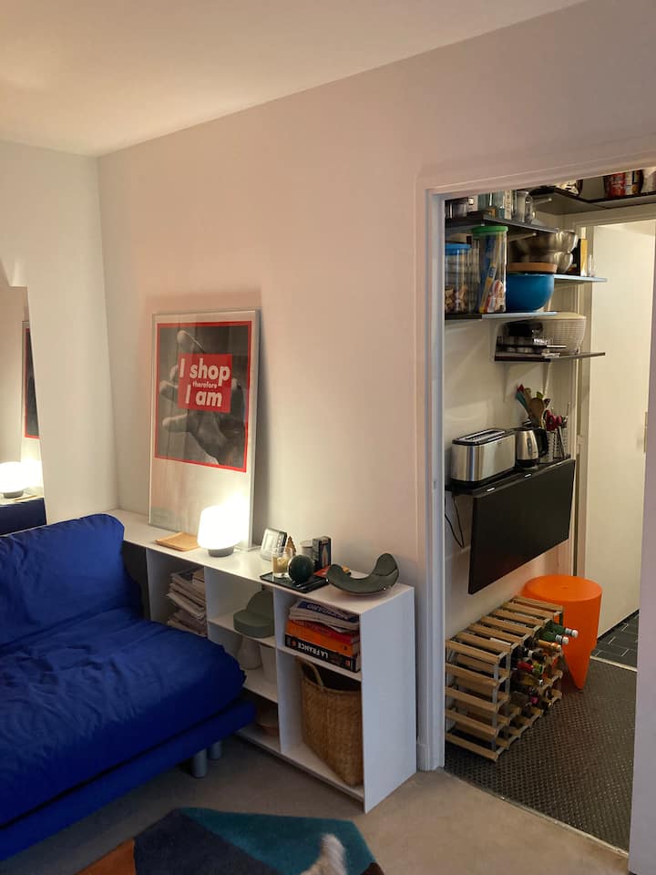 Studio-terrasse Métro Ligne 1 Paris - Neuilly-sur-Seine